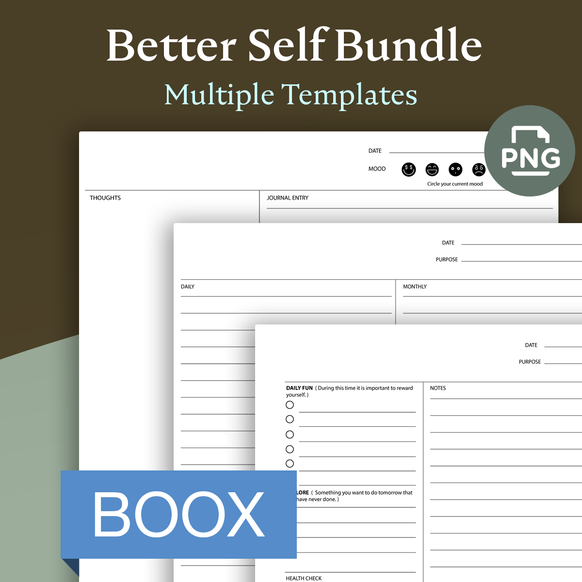 Better Self Bundle – eInkTemplates